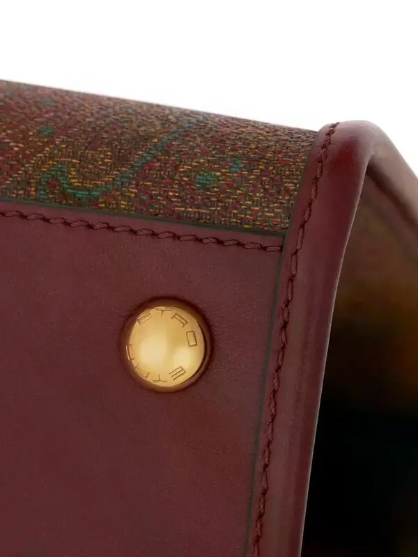 Etro Pegaso Motif Shopping Bag