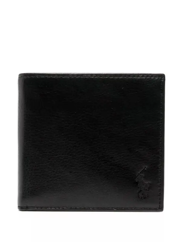 Polo Ralph Lauren Debossed-logo Bi-fold Wallet - Black