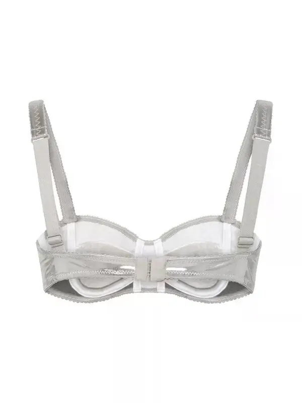 Dolce & Gabbana Kim Coated Balconette Bra