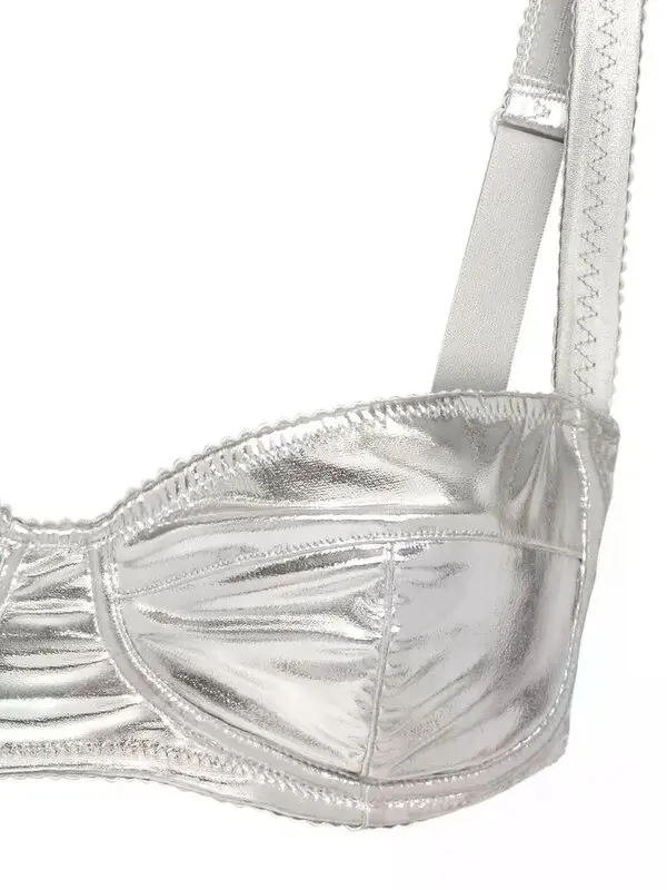 Dolce & Gabbana Kim Coated Balconette Bra