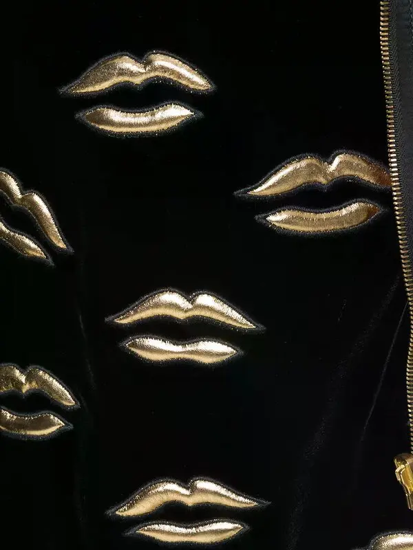 Givenchy Lip Print A-line Mini Skirt
