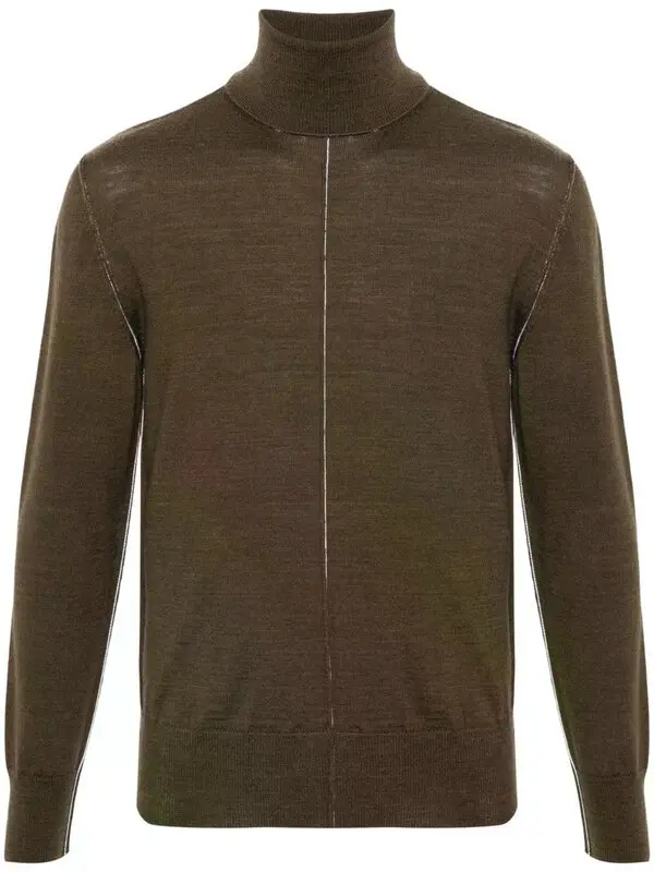 MAISON MARGIELA Raised-seam Virgin Wool-blend Sweater