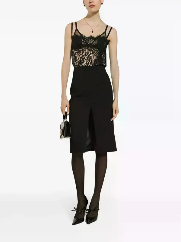 Dolce & Gabbana Lace Square-neck Camisole