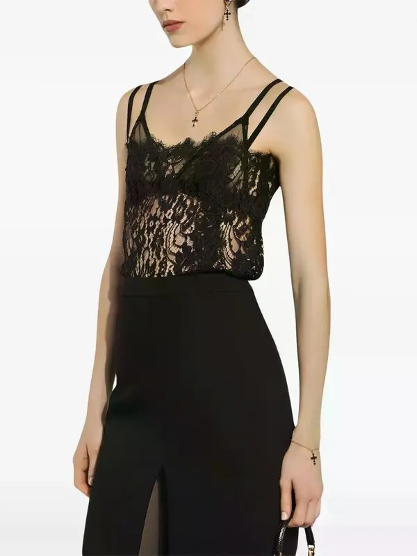 Dolce & Gabbana Lace Square-neck Camisole