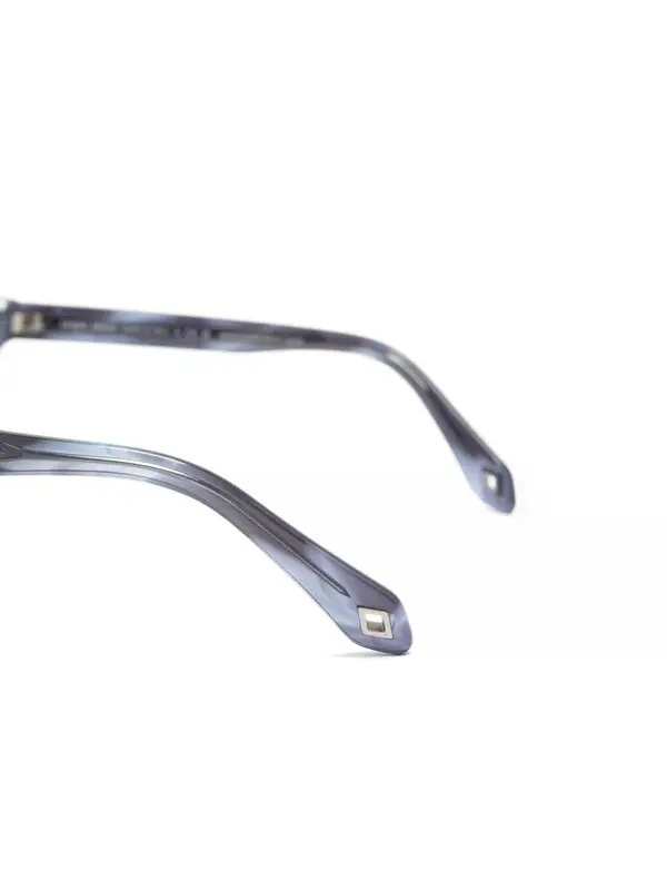 Giorgio Armani Logo-engraved Square-frame Glasses