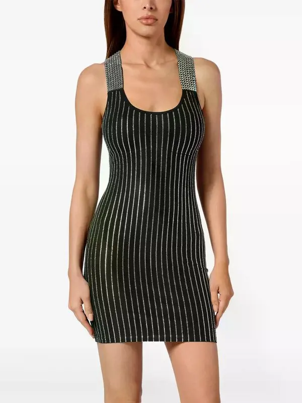 Philipp Plein Rhinestone-embellished Dress