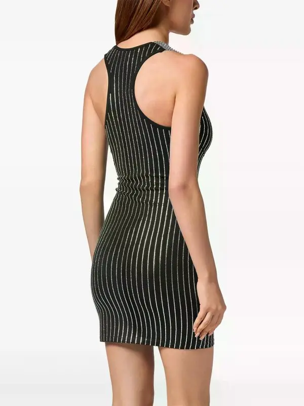 Philipp Plein Rhinestone-embellished Dress