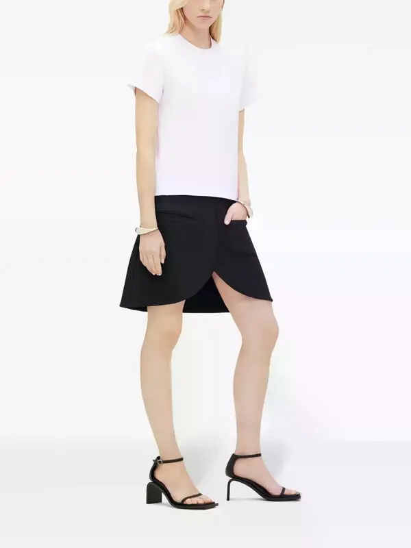 COURREGES Logo-appliqué Cotton T-shirt