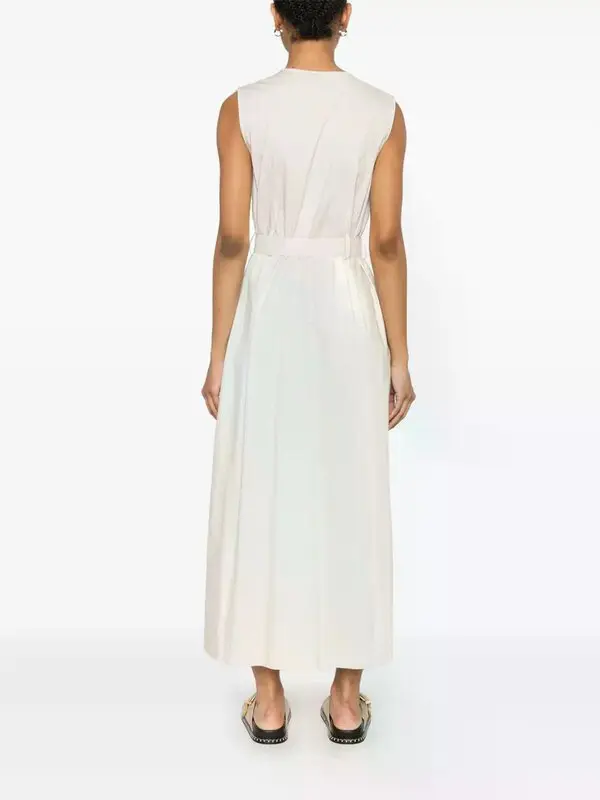 Woolrich Belted Midi Dress - Neutrals