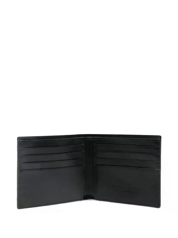 Philipp Plein Paisley-print Leather Wallet
