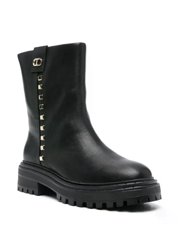 TWINSET Logo-plaque Ankle Boots