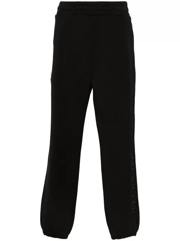 Moncler Logo-embroidered Cotton Track Pants