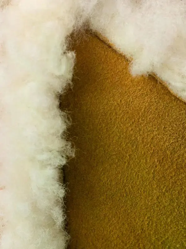 Prada Suede Shearling Baseball Cap