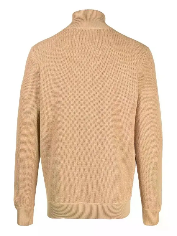 Pringle Of Scotland Half-zip Cotton Jumper
