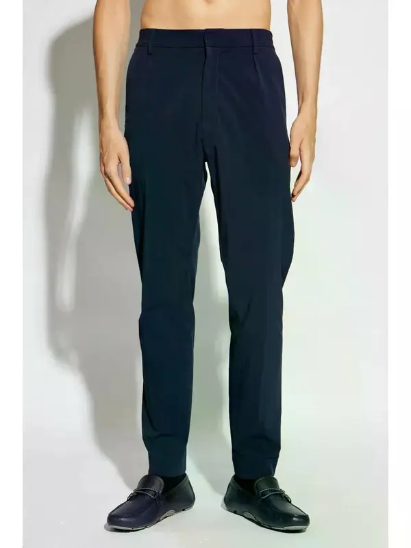 Paul Smith Pressed Crease Tailored Trousers - Blue