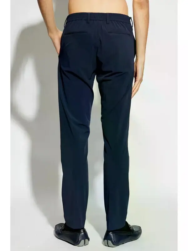 Paul Smith Pressed Crease Tailored Trousers - Blue