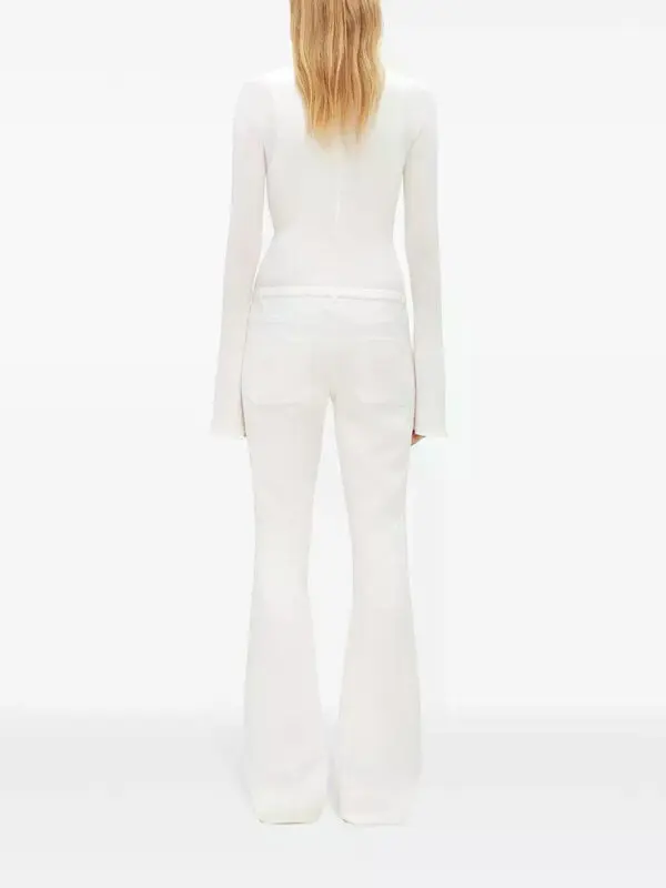COURREGES Ellipse Zipped Twill Trousers