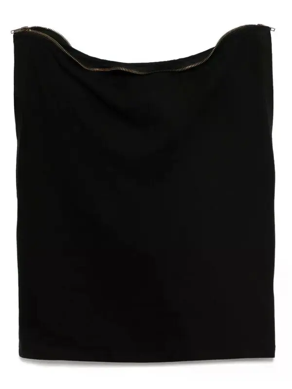 P.L.N. Zip-embellished Tank Top
