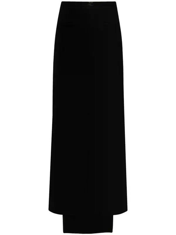 COURREGES Heritage Crepe Mid-length Skirt