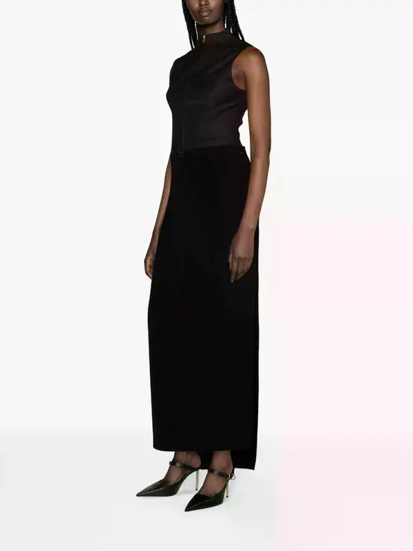 COURREGES Heritage Crepe Mid-length Skirt