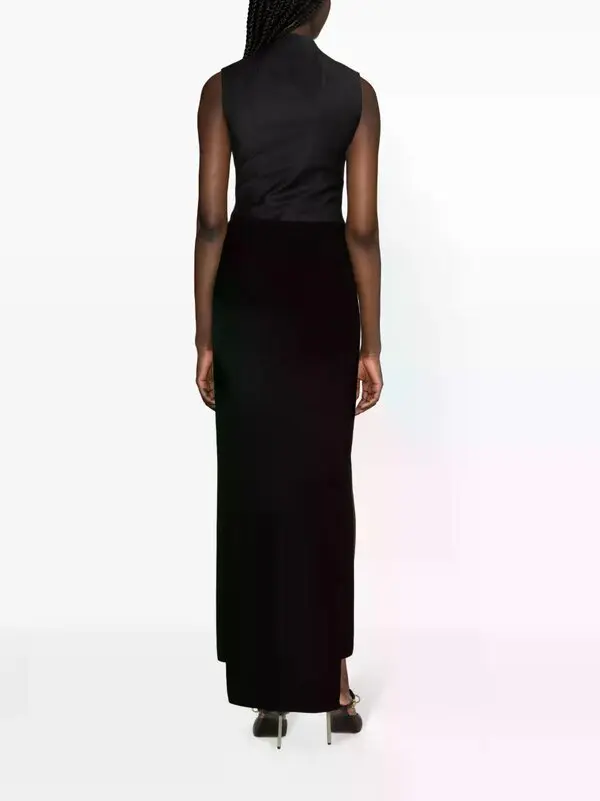 COURREGES Heritage Crepe Mid-length Skirt