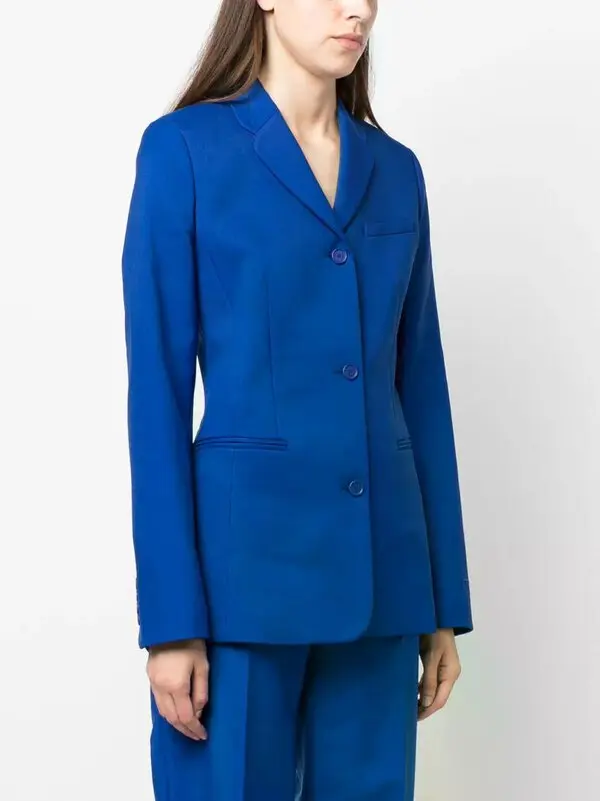 Off-White Darted Twill Blazer