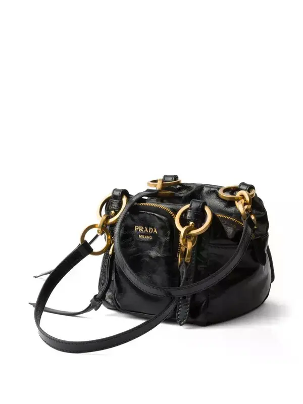 Prada Mini Leather Tote Bag