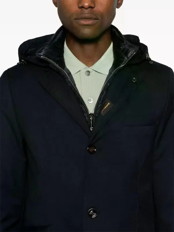 MOORER Hooded Coat