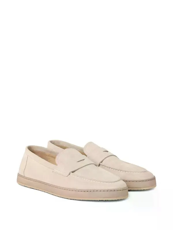Brunello Cucinelli Leather Loafers