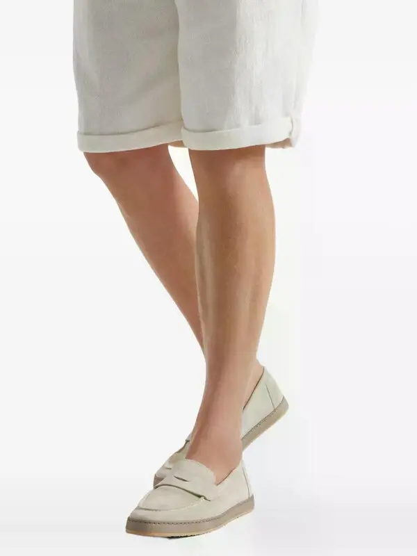Brunello Cucinelli Leather Loafers