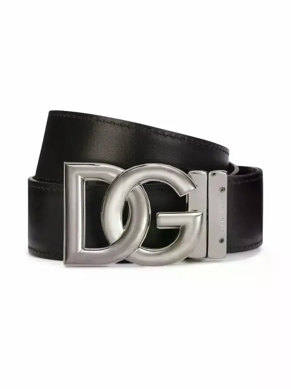 Dolce & Gabbana Leopard-print Reversible Belt