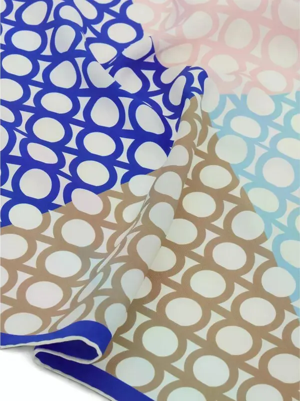 FERRAGAMO Gancini-print Bandana