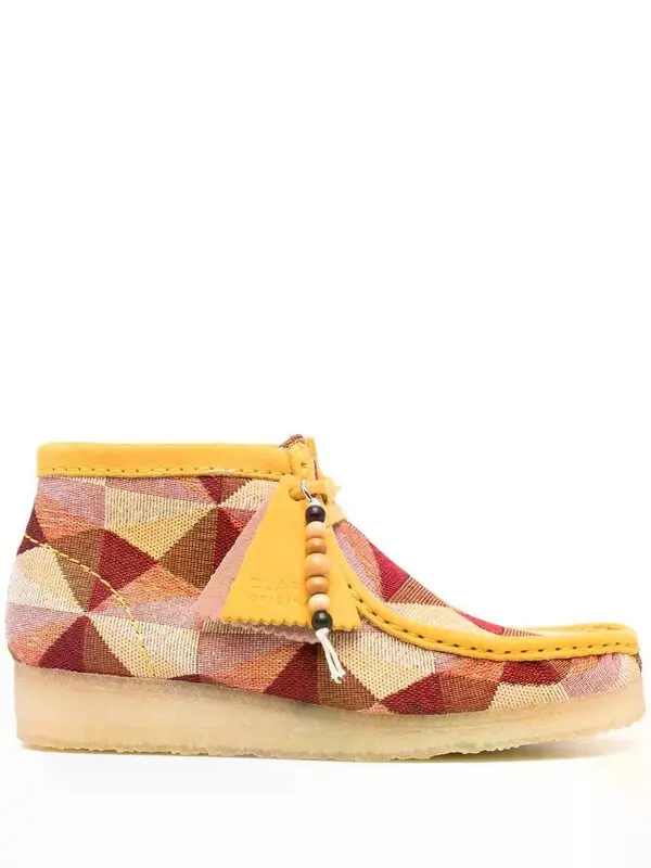 Clarks Wallabee Ankle Boots - Yellow