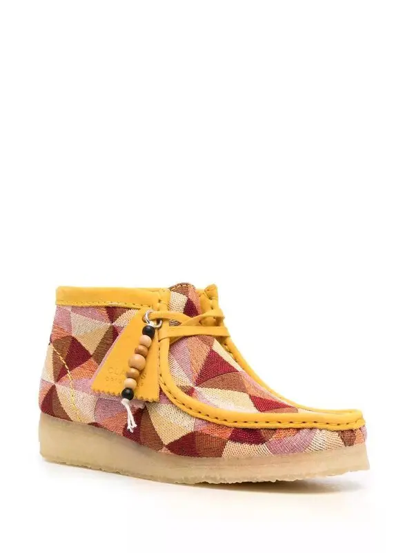 Clarks Wallabee Ankle Boots - Yellow