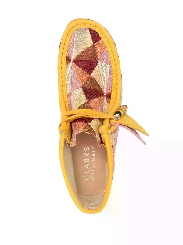 Clarks Wallabee Ankle Boots - Yellow