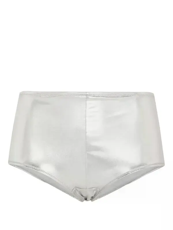 Dolce & Gabbana Low-rise Foiled Briefs - Silver