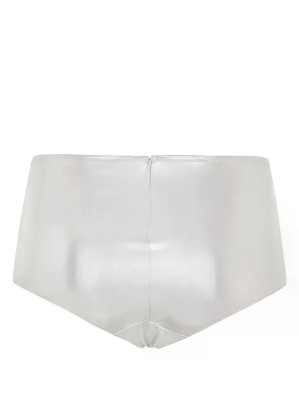 Dolce & Gabbana Low-rise Foiled Briefs - Silver