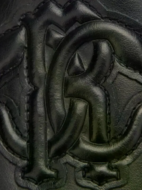 Roberto Cavalli Leather Slides