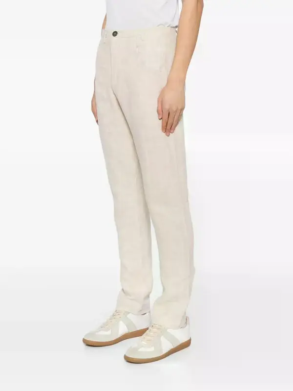 LABEL UNDER CONSTRUCTION Buttoned Trousers - Neutrals