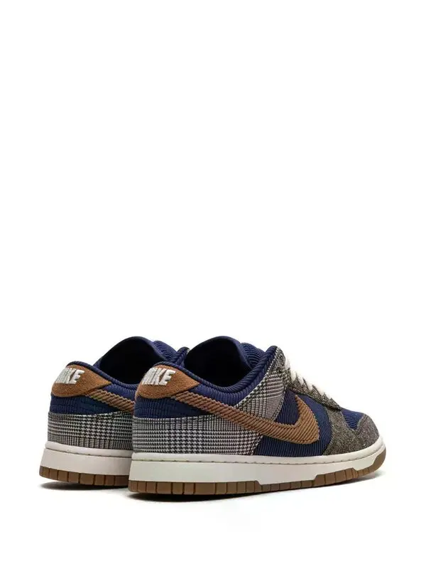 Nike Dunk Low Tweed Corduroy Sneakers - Blue
