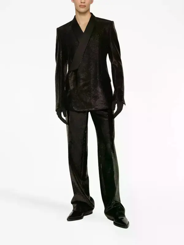 Dolce & Gabbana Single-breasted Sequin Blazer