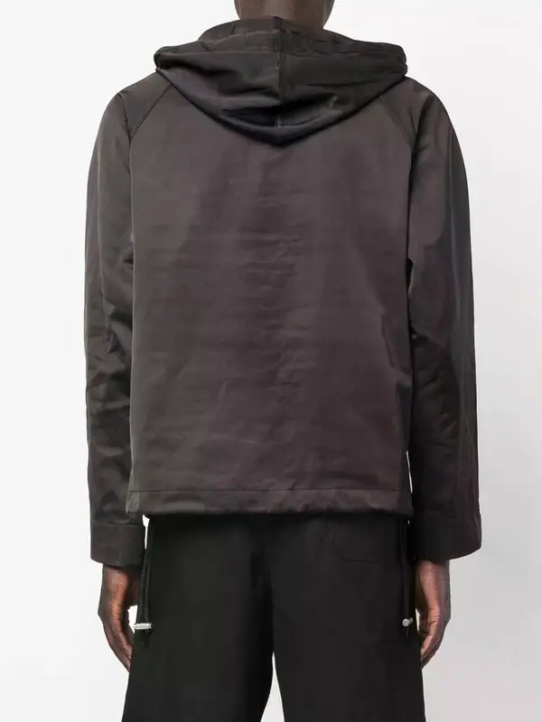 Kenzo Logo-print Hooded Satin Jacket