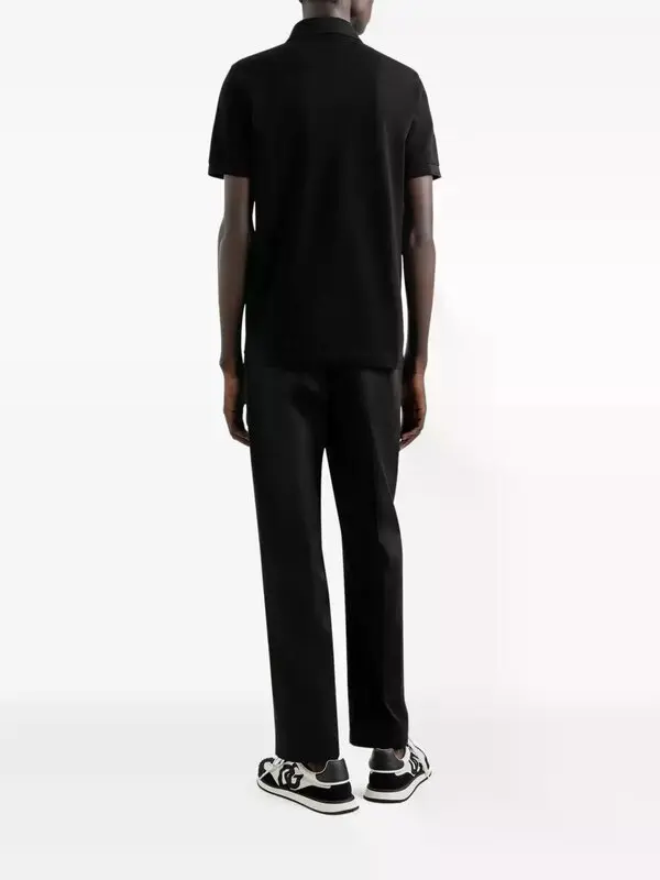 Dolce & Gabbana Logo-plaque Polo Shirt