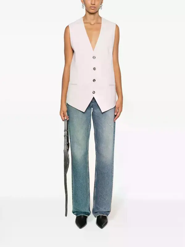 AMI Paris Virgin Wool Waistcoat