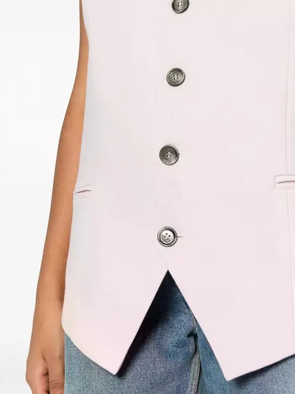 AMI Paris Virgin Wool Waistcoat