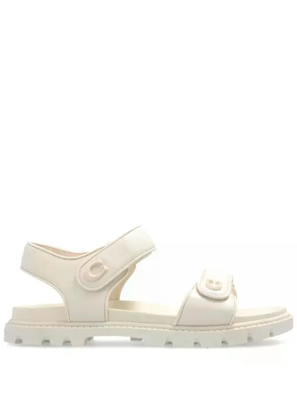 COACH Brynn Leather Sandals