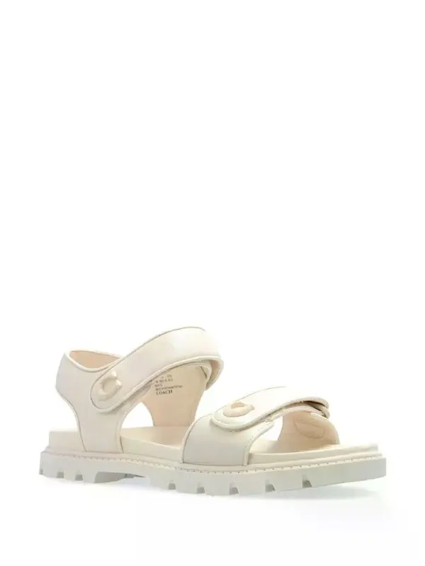 COACH Brynn Leather Sandals