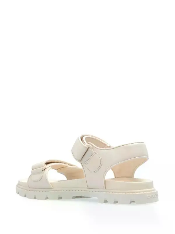 COACH Brynn Leather Sandals