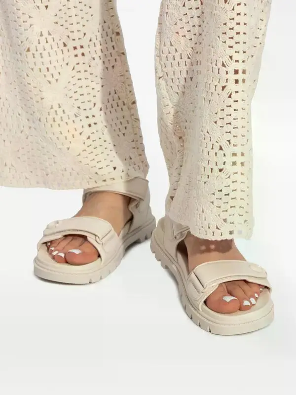 COACH Brynn Leather Sandals