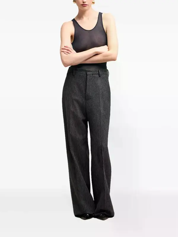 AMI Paris Pinstripe Tailored Trousers